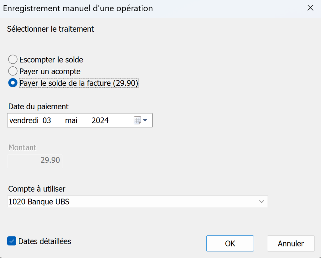 Acquitter une facture sans ordre de paiement - Crésus Facturation ...
