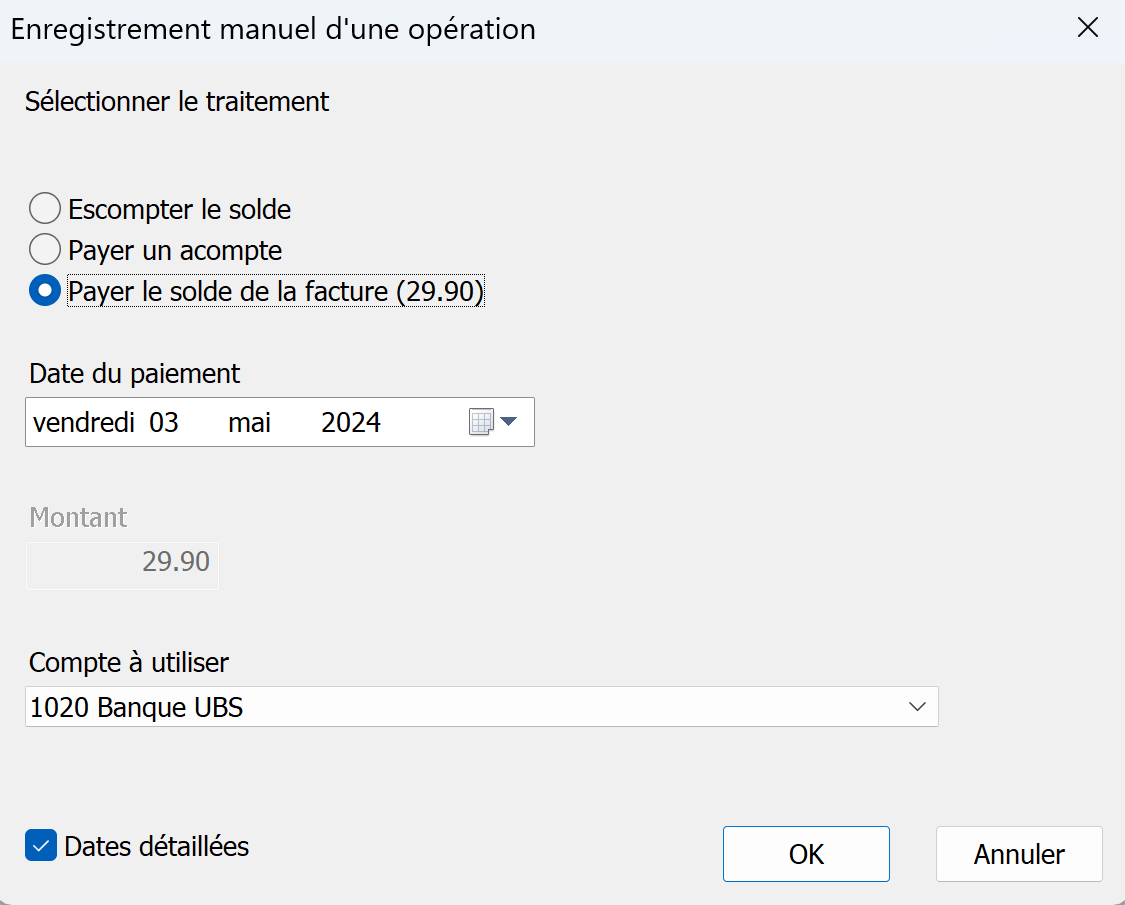 Acquitter une facture sans ordre de paiement - Crésus Facturation ...